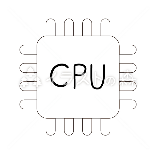 CPU | 無料イラスト素材•商用可|いらもり