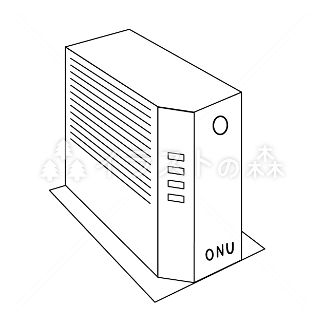 ネットワーク機器・ONU | 無料イラスト素材•商用可|いらもり